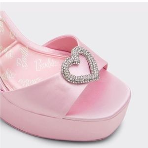 Aldo | Shoes | Sold Out Aldo X Barbie Platform Heels Size 1 Baby Pink ...